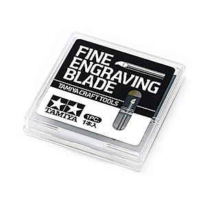 TAMIYA Fine Engraving Blade 0.1mm TAM74135 Knives/Blades