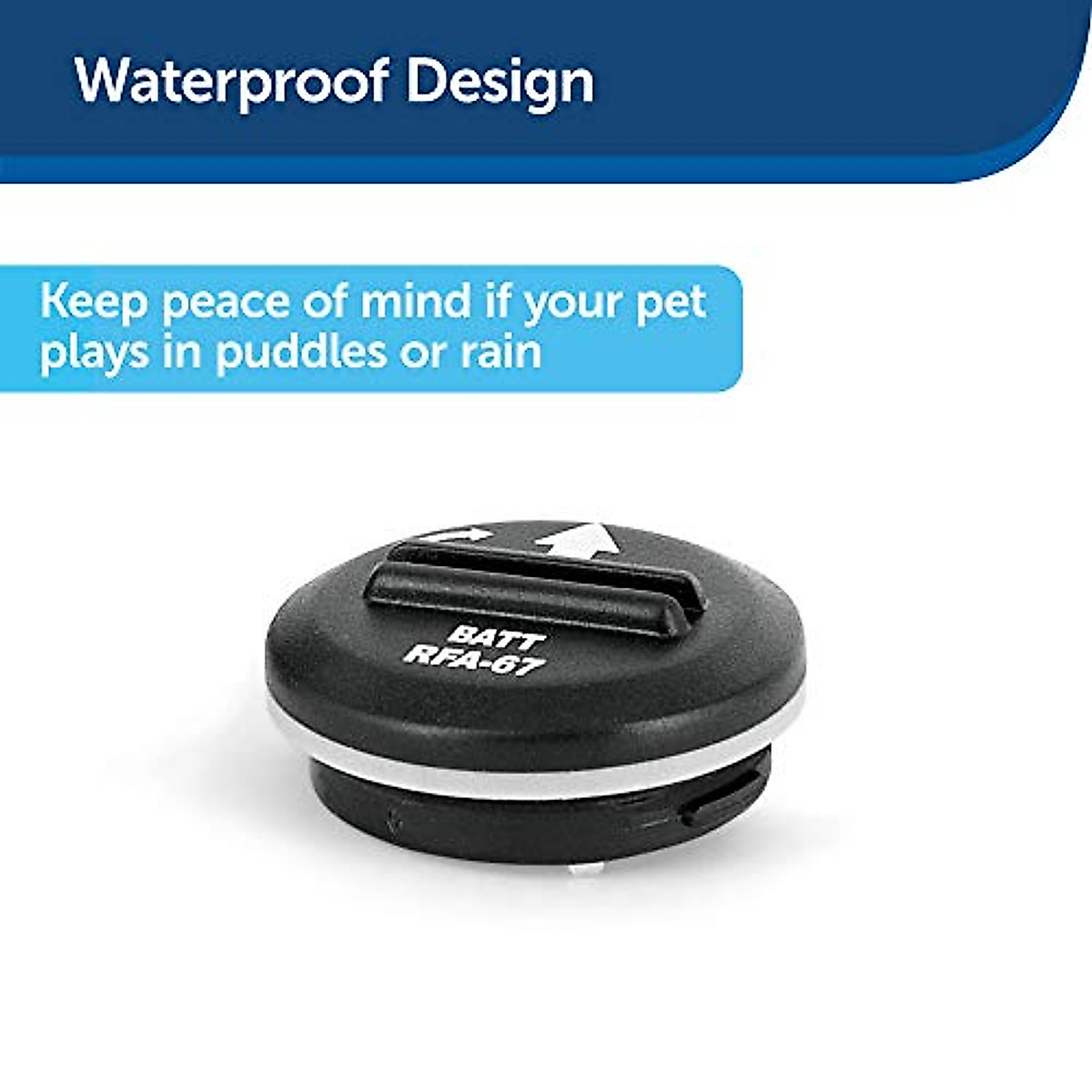 PetSafe RFA-67 6 Volt Replacement Batteries - 2 Pack - Compatible with PetSafe 6V Lithium Battery-Operated Pet Products and Specific Dog Receiver Collars - RFA-67D-11, Black