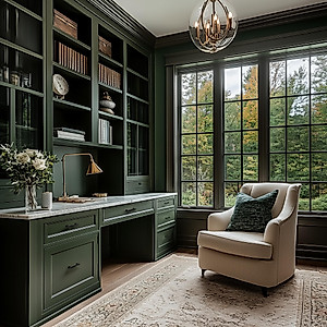 VEHCIL 20 Pack Square Matte Black Cabinet Knobs Black Drawer Dresser Knobs Cabinet Handles for Cupboard Closet Bathroom Kitchen Cabinet Hardware,Solid Zinc Alloy