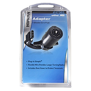 Hopkins 47365 7 Blade to 4 Flat Flex Adapter