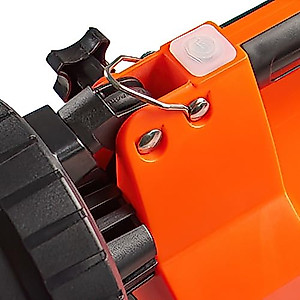 Streamlight 45801 E-Flood LiteBox 1500-Lumen 4700 Candela Rechargeable Flood Beam Lantern with AC/DC Charging, Heavy Duty Shoulder Strap and Mounting Rack, Orange