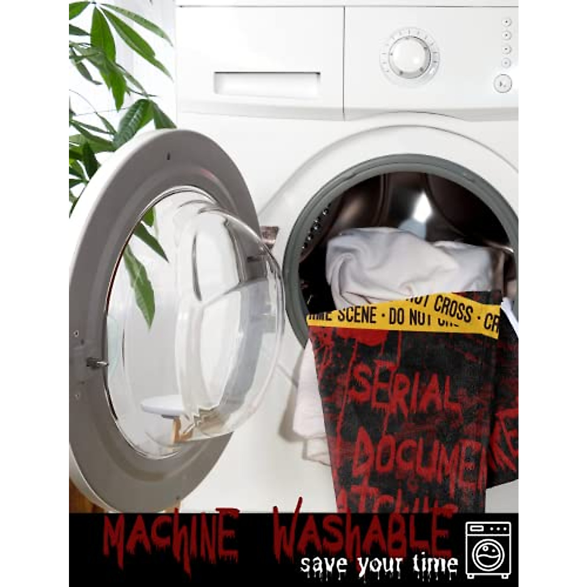 InnoBeta Serial Killer Gifts, Serial Killer Blanket, This is My Serial Killer Documentaries Watching Blanket, Gift for True Crime Lovers, Women, Men, Soft Throw Blanket 50"x65"