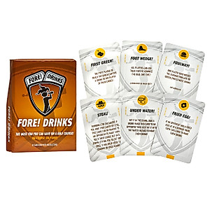 Fore! Cards 3 Game Bundle | 3 Fun & Interactive On-Course Golf Games to Suit Every Type of Golf Round | Never Play a Boring Round Again | Save Over 25%