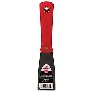 Red Devil 4824 1-1/2" Flex Putty Knife , Black