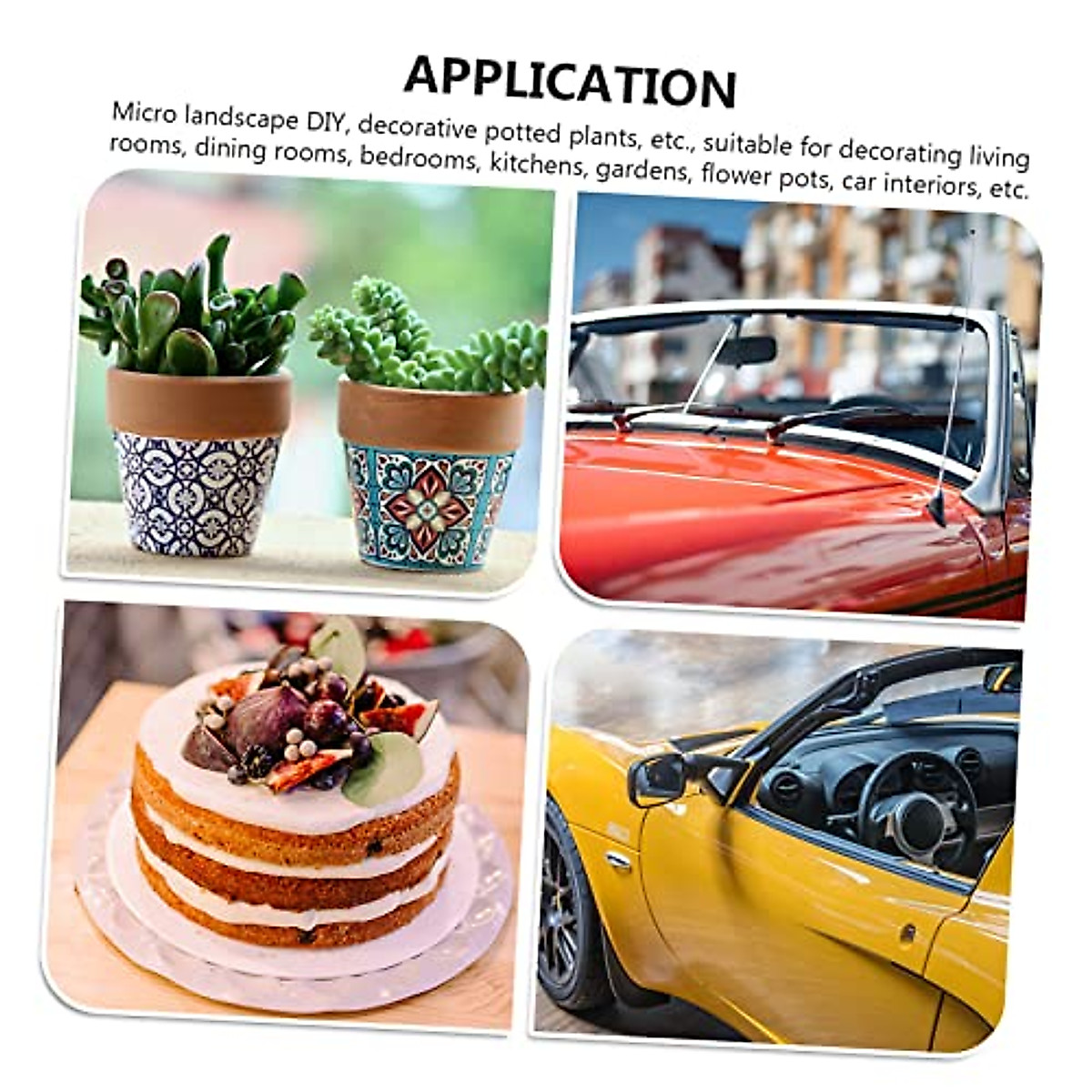 Amosfun 1pc Bobble Head Tiger Ornament Car Toy Digital Instrument Cluster Yellow Decor Nodding Head Toys Figurine Decor Little Auto Ornament Car Tiger Decorations Home Animal Decoration