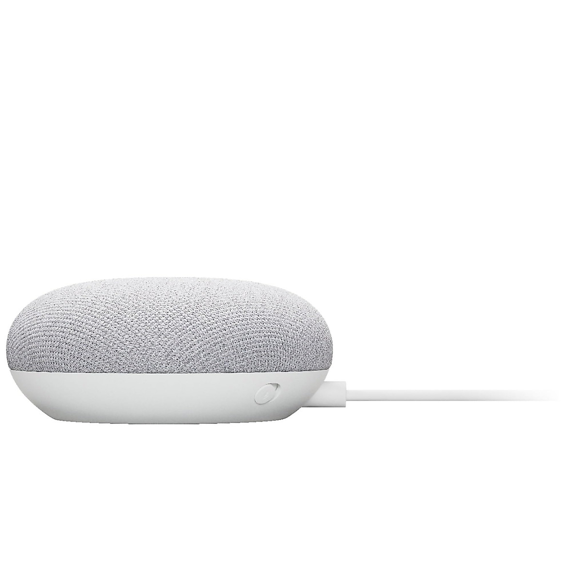 Google Nest Mini 2nd Generation Smart Speaker with Google Assistant - Chalk (Renewed)