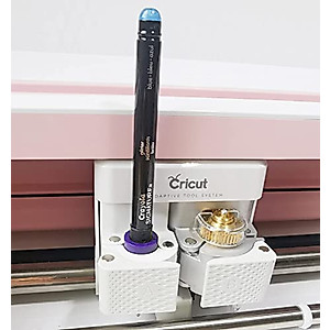 SPPQ 9 Packs Pen Adapter Set Compatible With Cricut(Explore Air, Explore Air 2,Explore Air 3, and MakerMaker 3), Pen Adapter Compatible with Sharpie BIC Crayola