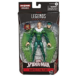 Spider-Man Hasbro Marvel Legends Series 6" Collectible Action Figure Marvel’s Vulture Toy, with Build-A-Figurepiece & Accessory