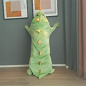 SunBritly Wearable Dinosaur Blanket Hoodie Animal Sleeping Bags for Kids Adult Soft Cozy Dinosaur Gifts(M fit for Height 4'3"-5'3",Cosplay Dinosaur)