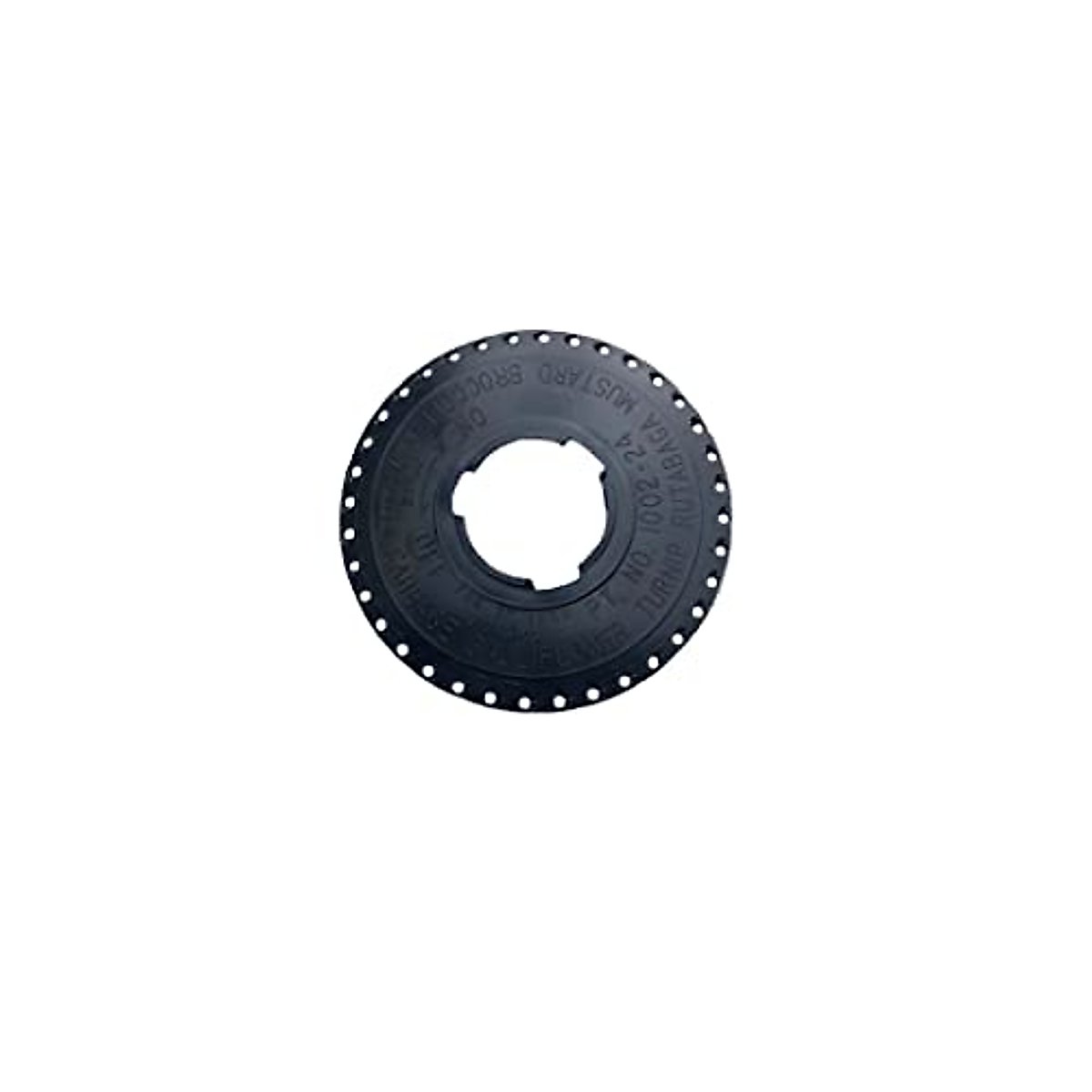 EarthWay 60010 Optional Seed Plate Set Garden Seeder 1001-B Contains Light Carrot, Broccoli, Cucumber, Popcorn, Lima Bean, and Blank Customizable Seed Plate.