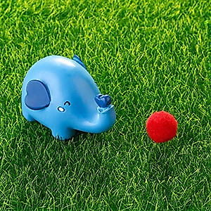 8 Packs Garden Craft Grass Fake Grass for Crafts 6 x 6 Inches Miniature Ornament Garden Dollhouse DIY Grass Fairy Artificial Grass Lawn