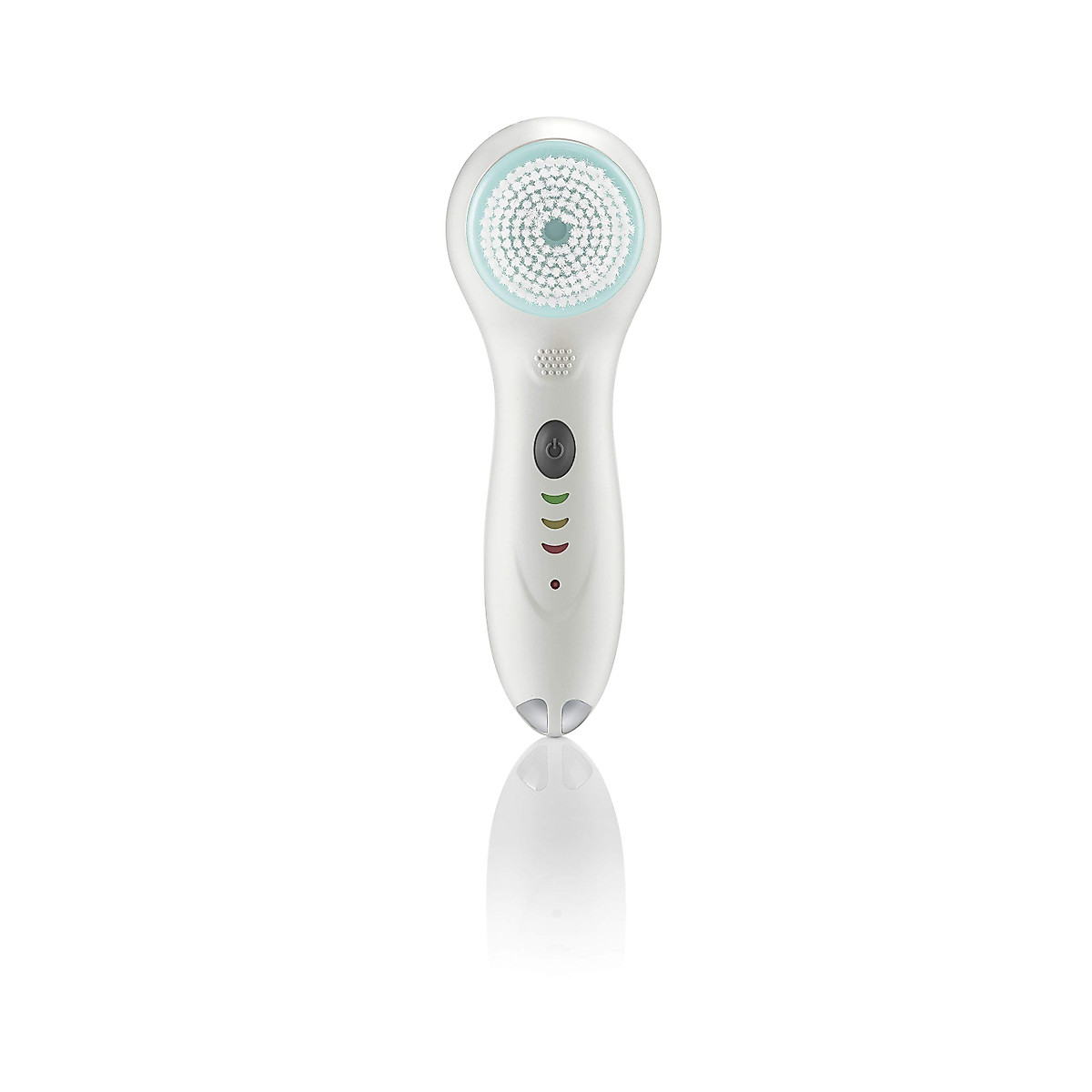True Glow by Conair Sonic Facial Brush - Waterproof + Rechargeable, White