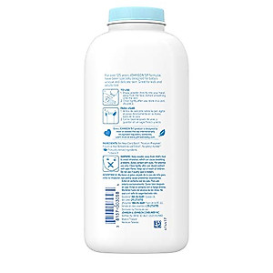 Johnson's Baby Powder for Delicate Skin, Hypoallergenic and Free of Parabens, Phthalates, and Dyes for Baby Skin Care, 1.5 oz