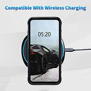 BREIDMKFM Case for OnePlus Nord N20 5G, with Tempered Glass Screen Protector Heavy Duty Built-in Kickstand Shockproof Phone Case for OnePlus Nord N20 5G 2022, Purple Butterfly Flower