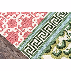 Madcap Cottage Under A Loggia 4 Area Rug, 3 ft 9 in x 5 ft 9 in, Pink