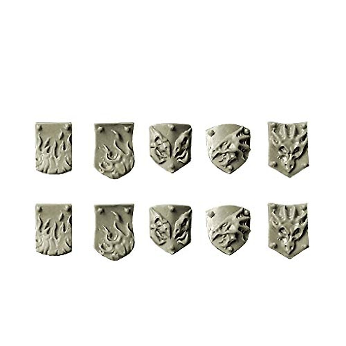 Spellcrow Conversion Bits: Small Shields for Salamanders Dragons Knights