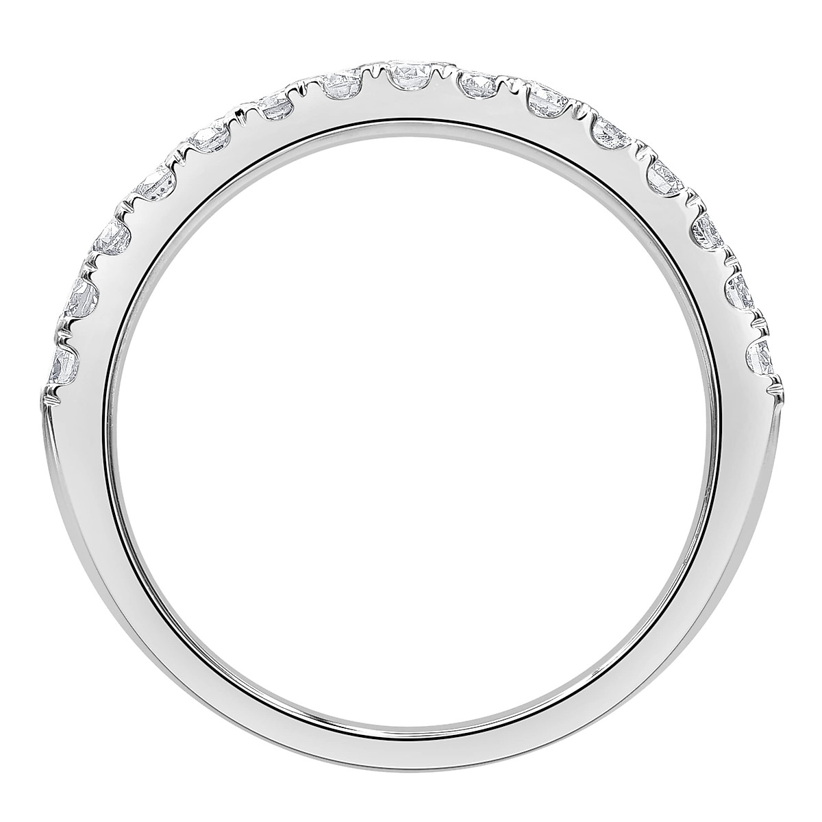 Beyond Brilliance 1.50 Carat Diamond, Prong Set 14K White Gold Round Cut Lab-Grown Diamond Bridal Ring Set (J, VS-SI2) Fine Jewelry for Women| Gift Box Included (SIZE-7)