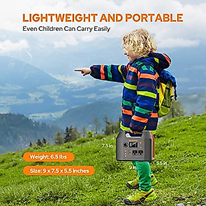 EnginStar Power Station 300w Bundle w/Carrying Bag 296Wh Portable Solar Generator Bundle w/Shockproof Storage Box for Renewable Energy Solar Power Generator, Emergency Backup Power, Outdoor Camping,