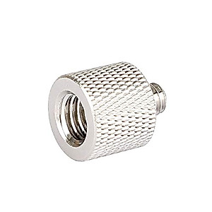 CAMVATE Screw Adapter 1/4" Male to 3/8" Female for Tripod and Camera and Qr Plate - 0969
