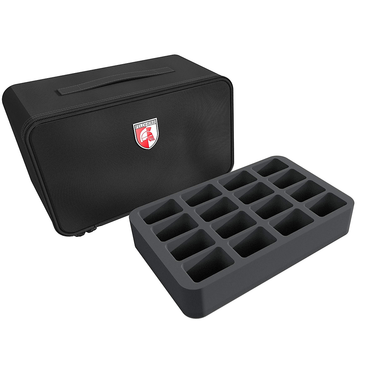 Feldherr Mini Plus Case Compatible with 44 Blood Bowl Miniatures - 2016 Edition