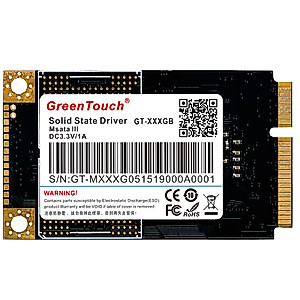 GreenTouch Msata 64GB Internal Solid State Drive Mini Sata SSD Disk 64GB for Table pc, Desktop