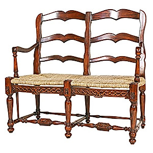 Design Toscano French Provincial Settee Loveseat