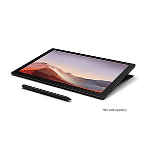 NEW Microsoft Surface Pro 7 – 12.3" Touch-Screen - Intel Core i7 - 10th Gen 16GB Memory - 512GB SSD (Latest Model) – Matte Black (Renewed)