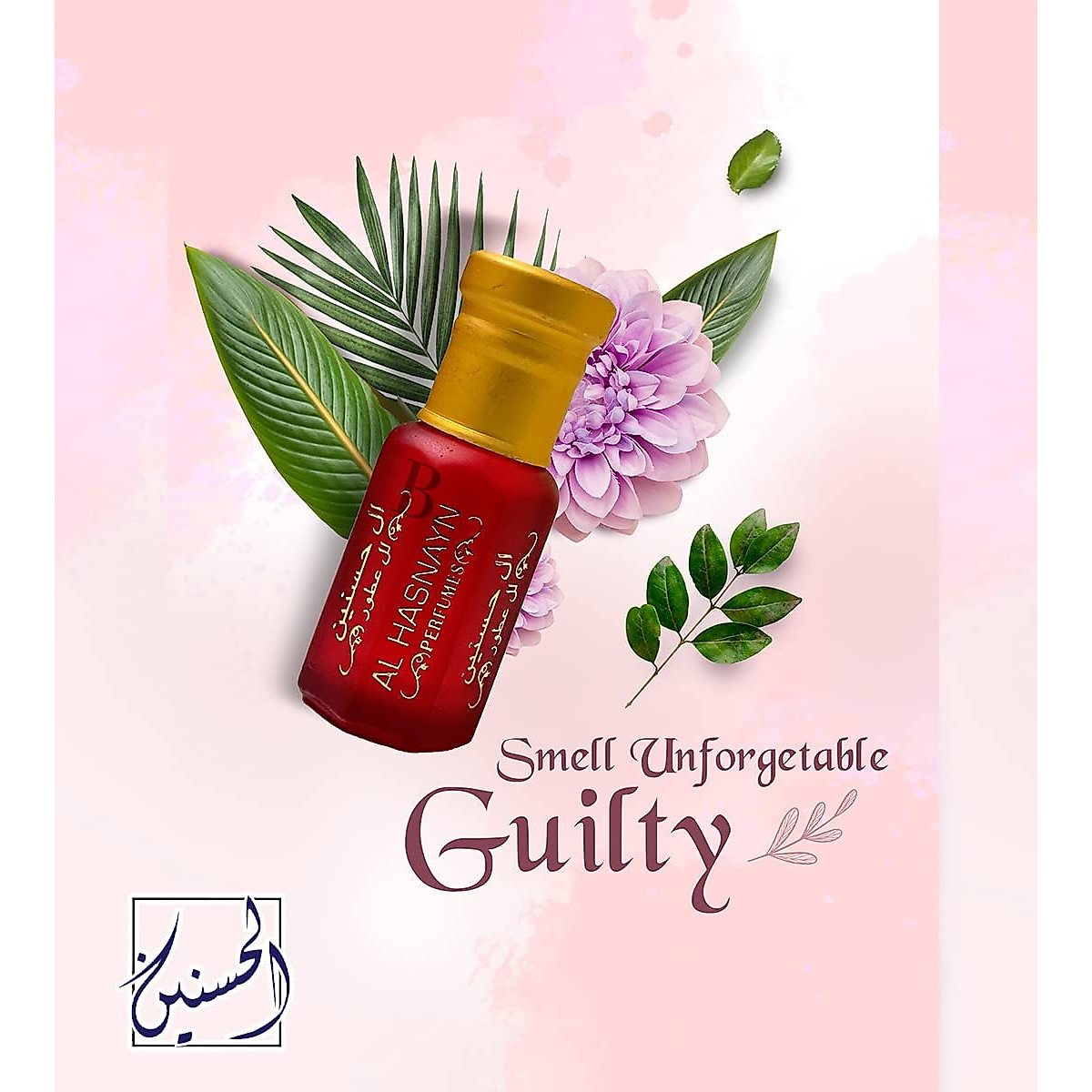 AL HASNAYN ENTERPRISES GUILTY UNISEX Cologne Perfume Essential oil Roll-On (CLASSIC Edition) 6ml Alcohol Free Natural Sweet Perfumes Fragrance | Long Lasting | Gifts for men women | (GUILTY)