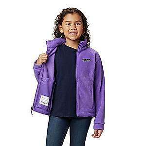 Columbia Baby Girls Benton Springs Fleece Jacket, Grape Gum, 2XS
