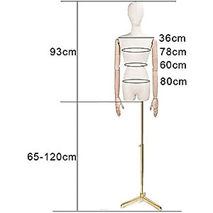 Manikins Tailors Dummy Female Tailors Dummy Mannequin Dressmakers Dummies Tailor Dummy with Stand