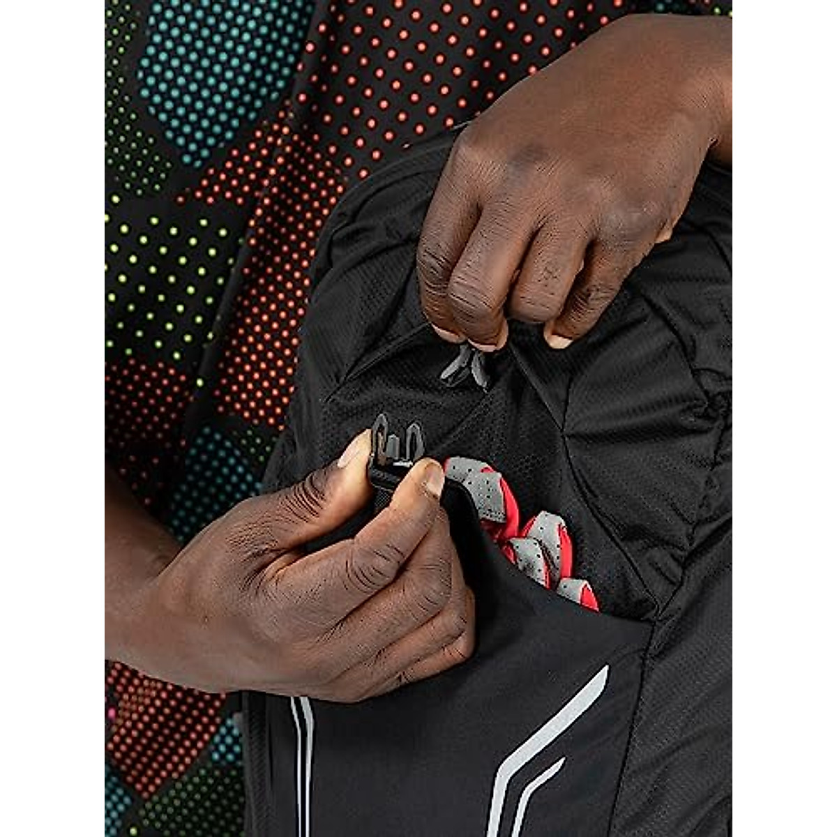 Osprey Syncro 20L Men's Hiking Backpack with Hydraulics Reservoir, Coal Grey