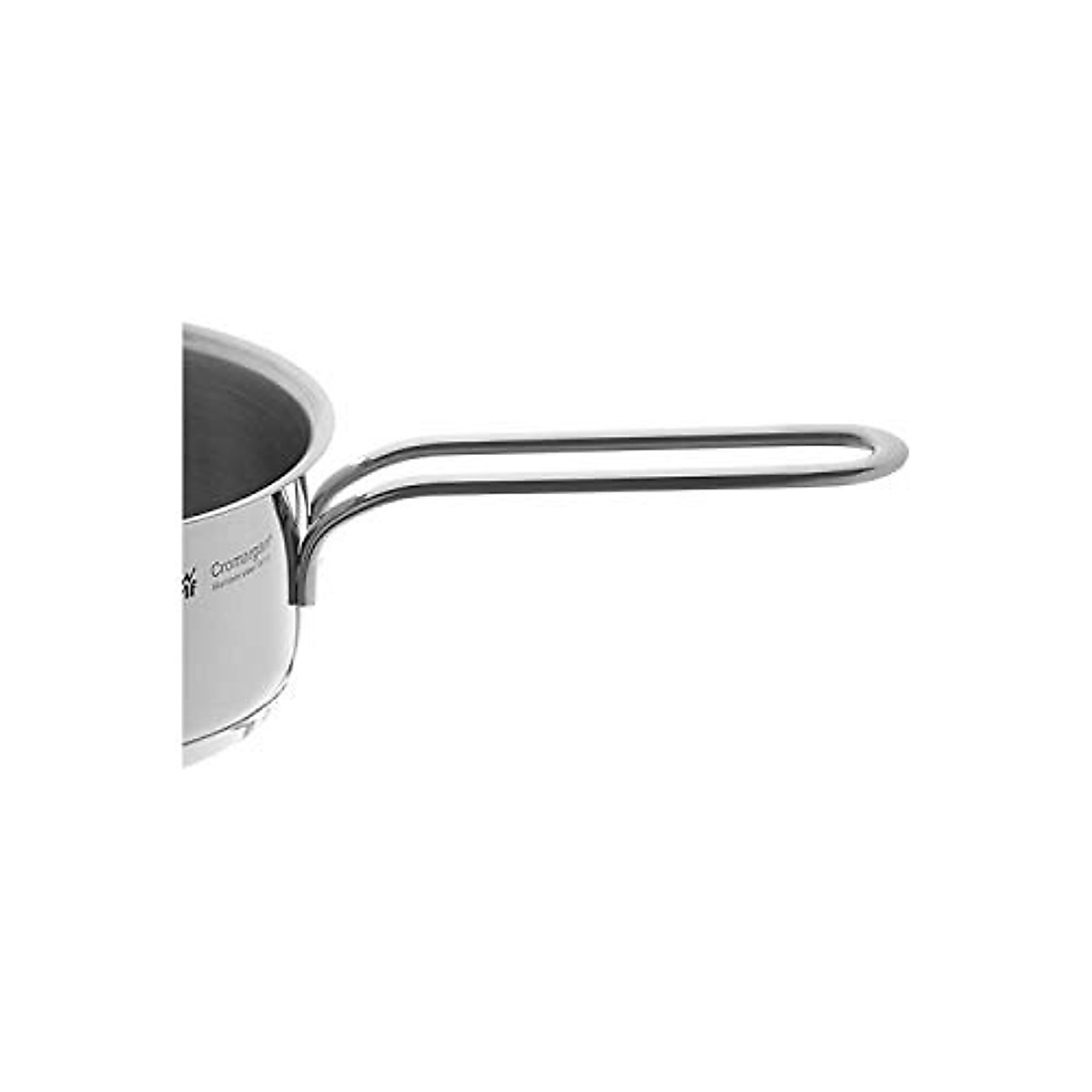 WMF Sauce pan Ø 12 cm Approx. 0,7l Mini Stackable Pouring Rim Cromargan, One, Grey