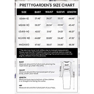 PRETTYGARDEN Women's Spring Midi Dress Long Puff Sleeve Wrap V Neck Flowy Ruffle Pleated Casual Fall Dresses (Blue,Large)