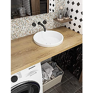 FunStick Brown Natural Wood Contact Paper Peel and Stick Wood Grain Contact Paper Self Adhesive Faux Wood Wallpaper Removable Wood Wall Paper for Countertops Cabinets Desk Shelves Thick 15.8"x78.8"