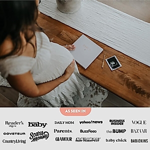 Lucy Darling Baby Memory Book, Luxury Baby First Year Book & Photo Album for Baby Boy/Girl, Keepsake Baby Books & Journals, Gender Neutral Memories & Milestone Book, Pregnancy Gift - Honey Bee