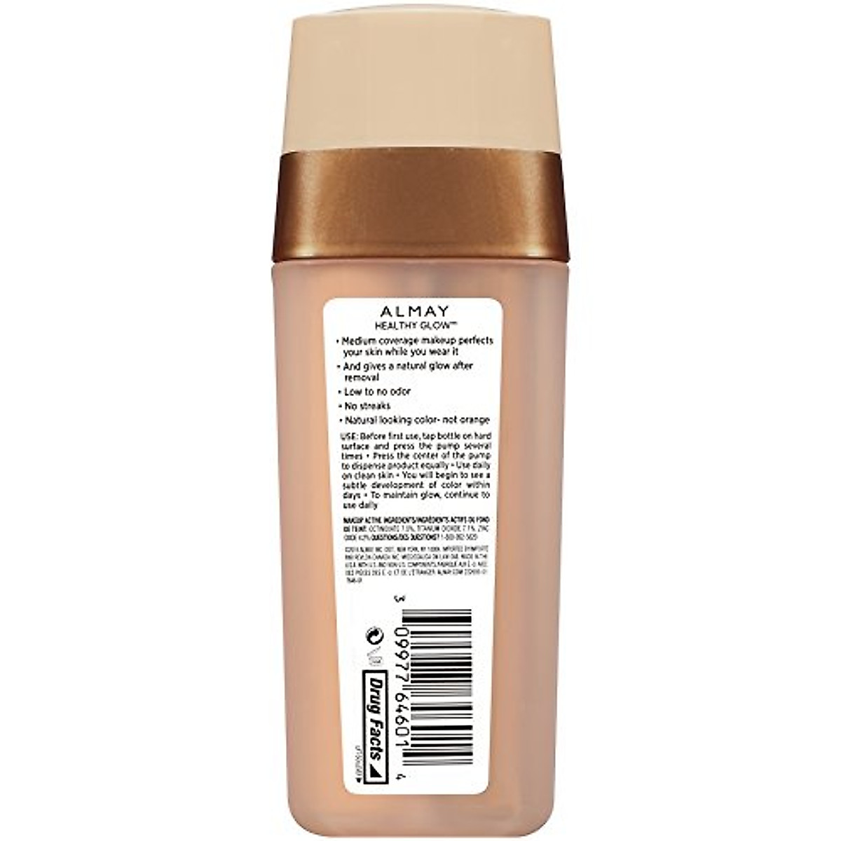 Almay Healthy Glow Makeup & Gradual Self Tan, Light
