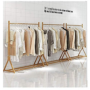 XYYXDD Clothes Rail,Clothing Store Antirust Display Stand Girl Dress Storage Rack Bottom Storage Shoe Rack/130 * 37 * 120Cm