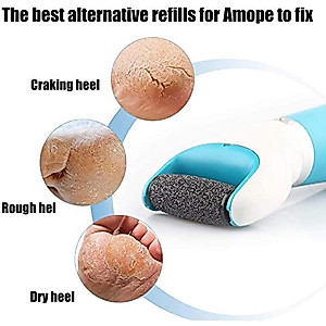 Premium 6 Extra Coarse & 7 Regular Coarse Replacement Refill Roller for Amope Pedi Refills Electronic Perfect Foot File