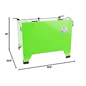OEMTOOLS 24815 Bench Top Abrasive Blast Cabinet Kit, 24 Gallon Sand Blasting Box For Easy Removal Of Paint, Rust, And Oxidation, Includes Spray Gun, Gloves, Light, and Window Lens Underlays