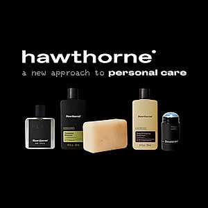 Hawthorne Men's Scalp Cooling Shampoo and Conditioner Hair Set. For Dry and Itchy Scalp. Includes Scalp Cooling Shampoo and Scalp Reviving Conditioner. Sulfate Free, Paraben Free. 8 Fl Oz Each.