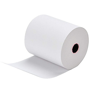 Solar-Power 3 1/8 Thermal Paper 10 Rolls for POS Cash Register Receipt Paper Roll 1-Ply Bond((3-1/8 inch x 230 feet)