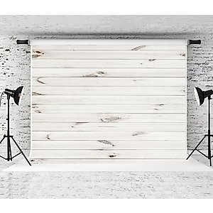 Kate 7x5ft Rustic Wood Shiplap Backdrop for Photography Vintage Retro White Wood Plank Texture Backgrounds Party Decoration Backdrops Studio Photo Props