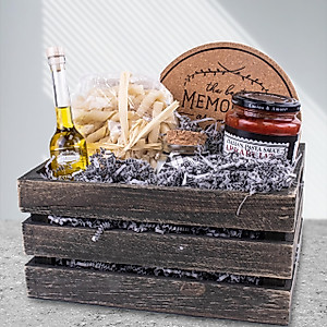 MagicWater Supply Crinkle Cut Paper Shred Filler (1/2 LB) for Gift Wrapping & Basket Filling - Slate Gray