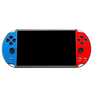 X12 Plus 7 inch Video Game Console Handheld Portable MP5, Built in 1000 Games,16GB Memory, Nostalgic Arcade Game Console with Joystick,Support GBC/GBA/NES/MD/SMC/SFC