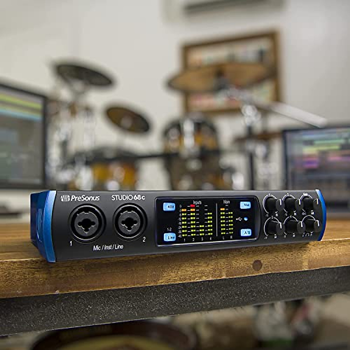 PreSonus Studio 68c 6x6, 192 kHz, USB Audio Interface with Studio One Artist and Ableton Live Lite DAW Recording Software