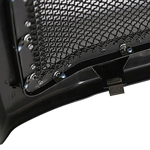 LAFORMO Rivet Mesh Front Bumper Grille w/Shell Compatible with 2005 2006 2007 Ford F250 F350 Super Duty