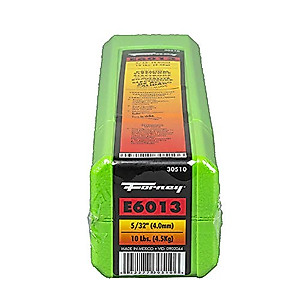 Forney 30510 E6013 Welding Rod, 5/32-Inch, 10-Pound