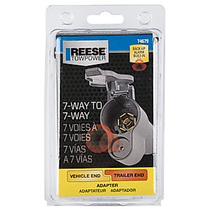 Reese Towpower 74679 7-Way Blade Instant Add-on Back-up Alarm Adapter