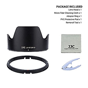 Tulip Flower Len Hood for RF 35mm F1.8 Macro is STM on EOS R6 R5 RP R Camera, Reversible Lens Shade, Compatible with 52mm Filters and 52mm Lens Cap