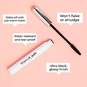 MCoBeauty XtendLash Lengthening Tubular Mascara, Volumizing & Lengthening for Dramatic Lashes, Vegan, Cruelty Free Cosmetics